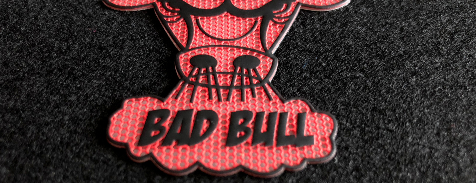 3D Patch in silicone (Bad Bull) – 3d Patch en